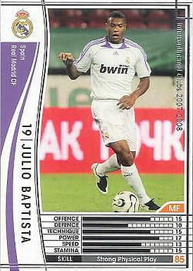 WCCF/2007-2008 314 : MF Giulio Batista | Toy Hobby | Suruga-ya.com