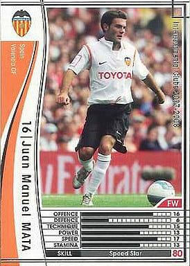 WCCF/2007-2008 333 : FW Fan Manuel Mata | Toy Hobby | Suruga-ya.com