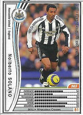 WCCF/2005-2006 76 : MF Nolberto Solano | Toy Hobby | Suruga-ya.com