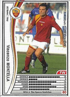 WCCF/2005-2006 254 : FW Vincenzo Montella | Toy Hobby | Suruga-ya.com