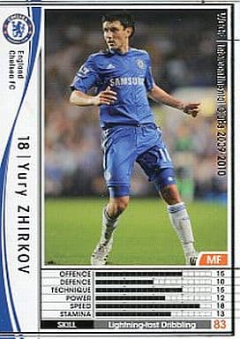 WCCF/2009-2010 93 : MF Yuri Zhirkov | Toy Hobby | Suruga-ya.com