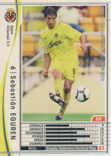 WCCF/2009-2010 378 : MF Sebastián Eguren | Toy Hobby | Suruga-ya.com