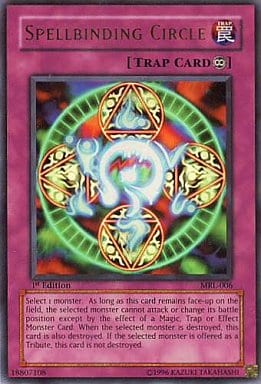 Yu-Gi-Oh! / English / UR/MAGIC RULER MRL-006 [Ultra Rare] : SPELLBINDING CIRCLE / Rokubo Hoshi ...