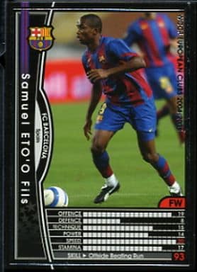 WCCF/FW/2004-2005 189 : Samuel Eto | Toy Hobby | Suruga-ya.com