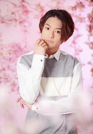 Shohei Hashimoto / Upper Body / Costume Gray / Stripe Pattern / Right ...