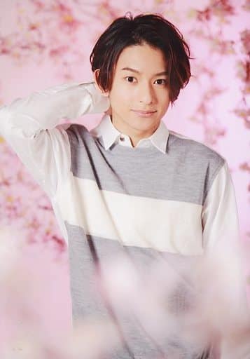 Shohei Hashimoto / Upper Body / Costume Gray / Striped Pattern / Right ...