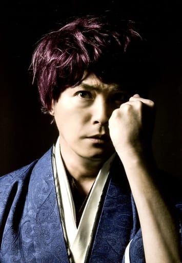 Official photo (male) / actor Nobuo Kyo (Black Lily) / Bust Up ...