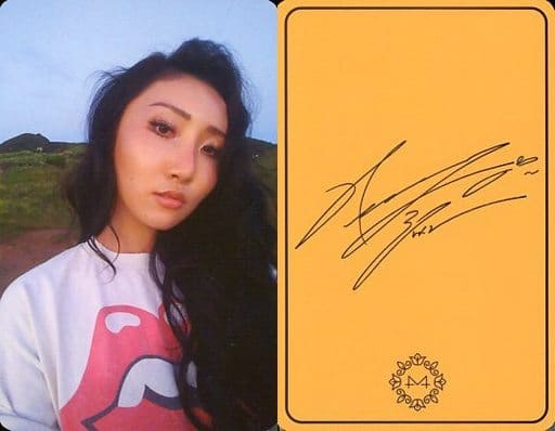 MAMAMOO / Fasa (Hwasa) / CDs 「 Yellow Flower 」 special photo card | Toy ...