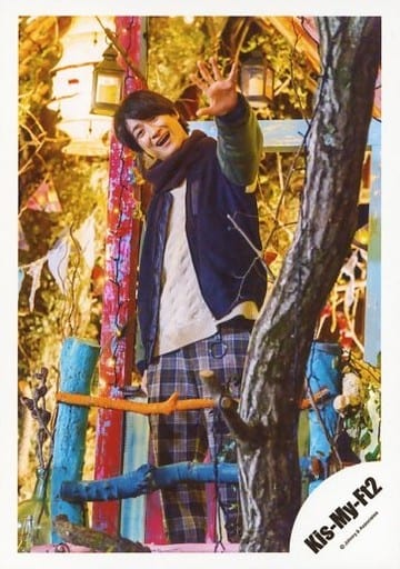 Kis-My-Ft2 / toshiya Miyata / Above-the-knee ・ Costume White ・ Green ...