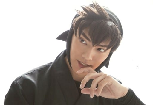 Kazumi Doi (Hansuke DOI) / Yokogata (Bust-up / Costume black / Left ...