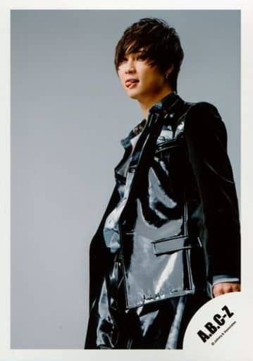 A.B.C-Z / Ryosuke Hashimoto / Above Knees / Costume Black / Grey / Left ...