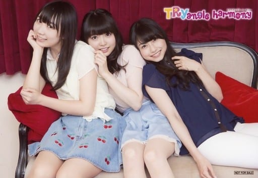 Official photo (female) / Voice actor / TrySail TrySail / Set (3 persons) / Radio CD 「 TRYangle ...