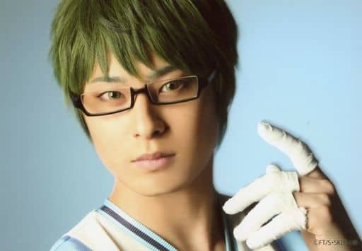 Ryo Hatakeyama (Shintaro Midorima) / Horizontal, Face-up, Uniform, Left Hand and Left Shoulder ...