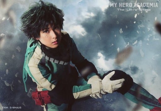 Official photo (male) / actor Shin Tamura (Izuku Midoriya) / Horizontal ...