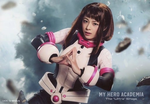 Official photo (female) / actress Yume TAKEUCHI (Ochaco Uraraka ...