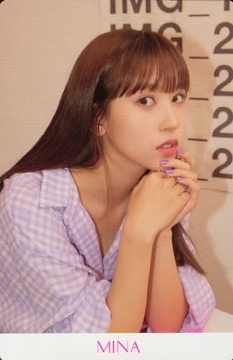 TWICE / mina / CD 「 FANCY YOU 」 reservation privilege photo card set B ...