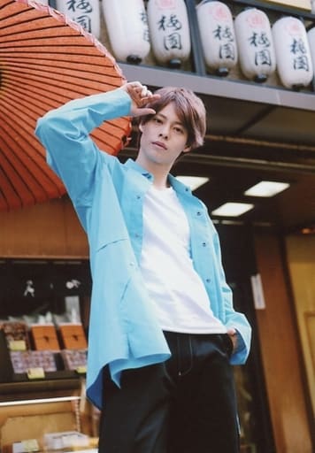 Yuya Uno / Above Knee / Light Blue Costume / White / Black / Right Hand Head / Neck Hanging ...