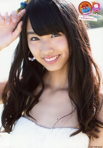 Niji no Conquistador / Riko Shimizu / Bust Up / Swimsuit White / Right Hand Head / CD 「 Kimi wa ...