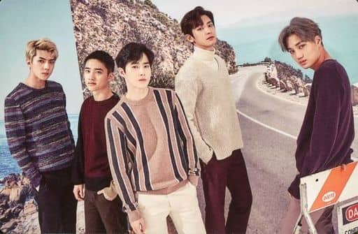 Collection Card (Male) / 「 EXO 2017 SEASON'S GREETINGS 」 Mini Calendar ...