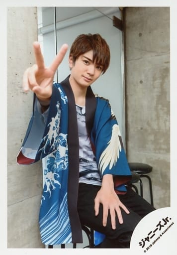 Official photo (Johnnys) / idol / Ihi Jets Ihi Jets / Yuto Takahashi / Knee-Up, Sitting, Costume ...
