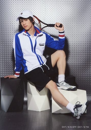 Nichika Akutsu (Ryoma Echizen) / Whole Body, Sitting, Background Silver ...