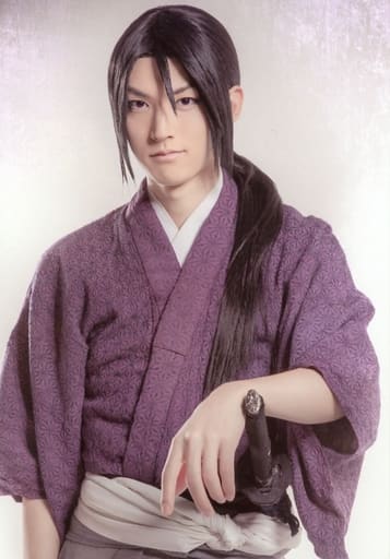 Official photo (male) / actor Masanari Wada (Toshizo HIJIKATA) / Upper body / Background white ...