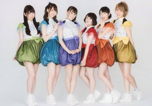 Official photo (female) / Voice actress / IRis IRis / Gathering (6 People) / Horizontal / Entire ...