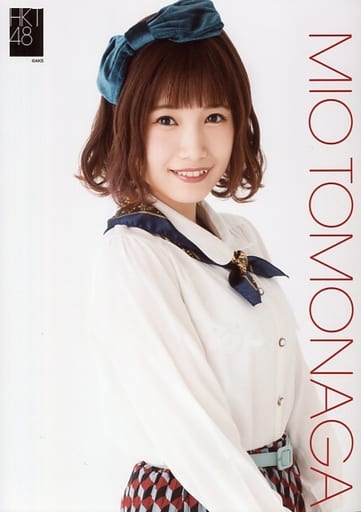 Official photo (AKB48, SKE48) / idol / HKT48 Mio Tomonaga / upper body ...