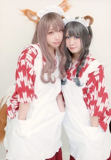 Official photo (female) / cosplayer Miiko / Manatsu / Kneecaps / Red ...