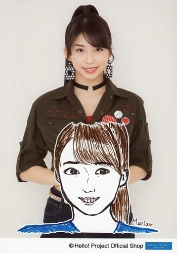 Morning Musume' 19 / Maria Makino / upper body with printed ...