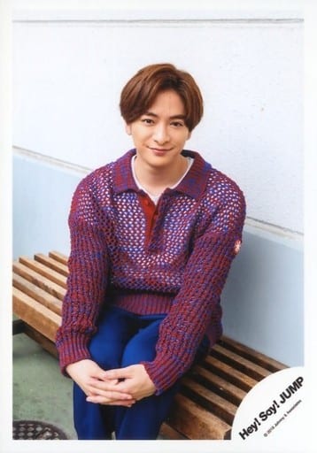 Official photo (Johnnys) / idol / Hey! Say! JUMP Hey! Say! JUMP / Yuri Chinen / Knee-up ...