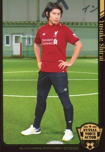 Official photo (male) / Voice actor Yusuke Shirai / DVDs 「 FUTSAL Voice ...