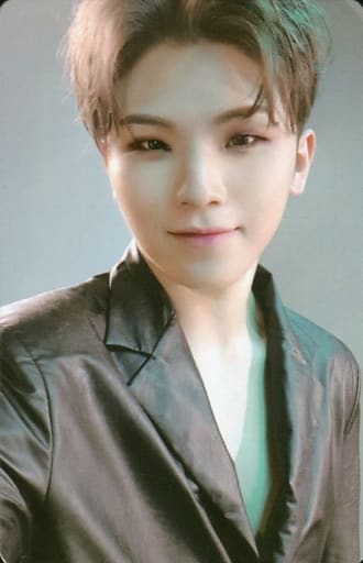 Seventeen / WOOZI (Uji) / Costume Black / Hands Down / Background Grey ...