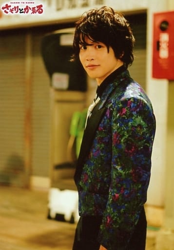 Official photo (male) / actor Ryu Kiyama (Shiro KAMOGAWA) / Knee-high ...