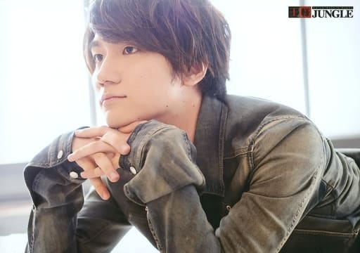 Kentaro Kumagai / Horizontal, Upper Body, Costume Black, Denim, Left ...