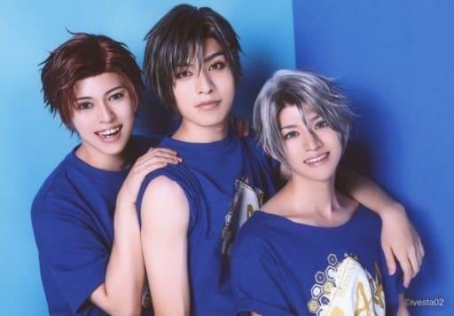 Official photo (male) / actor Tomonaka YOSHIDA (Kagurazaka Soji), Shin'ichiro Ueda (Munakata Ren ...