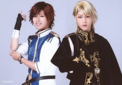 Ryusei HOTTA (Sora OHARA), Hidemasa Shiozawa (Teru Takashi Eto) / Horizontal, Upper body, Stage ...