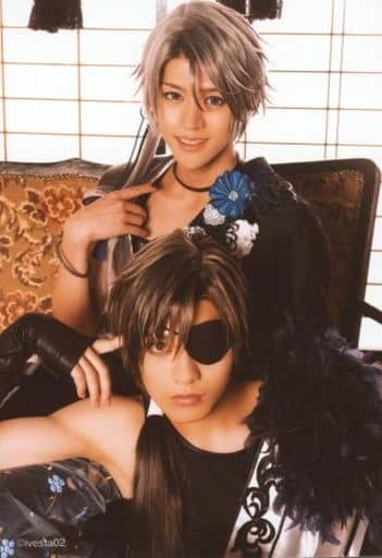 Official photo (male) / actor Chiyo YOSHIDA (Soji KAGURAZAKA), Shin'ichiro Ueda (Ren MUNAKATA ...