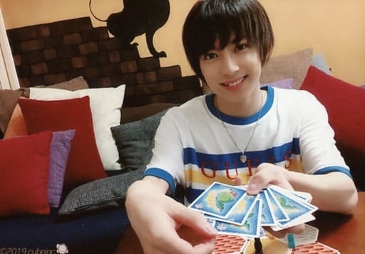 Nichika Akutsu / Horizontal, Bust Up, Sitting, Costume White, Blue ...