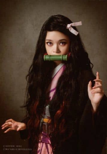 Official photo (female) / actress Taka stone light (Nezuko Kamado ...