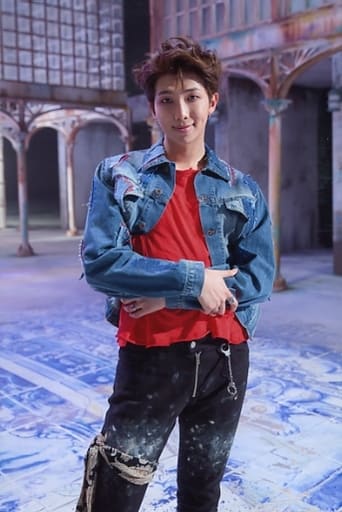 BTS / RM / Above-the-knee, Costume blue, red, black, right flank, left ...