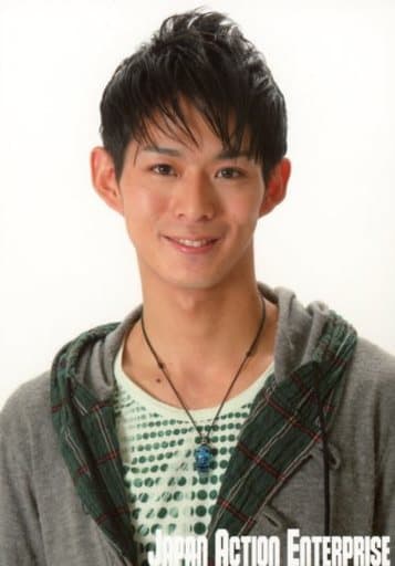 Official photo (male) / actor Takuma Sueno / Bust Up / Costume Grey ...