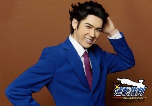 Official photo (male) / actor Sho Kato (Phoenix Wright) / Yokogata / Bust-up / Hidarigashira ...