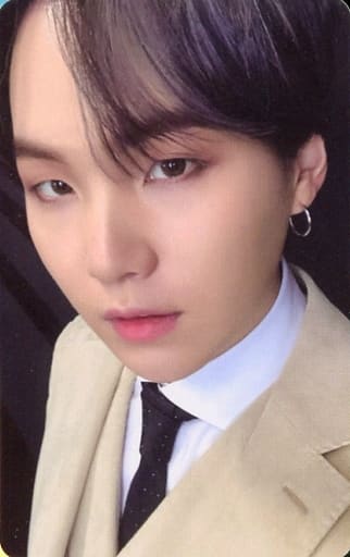 Collection Card (Male) / BTS / SUGA (Sugar) / Jacket / Tie / Black ...