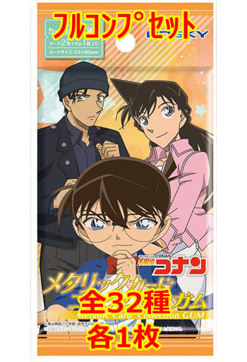 Detective Conan Metallic Card Collection Full Complete Set | Toy Hobby ...