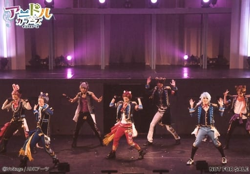 Official photo (male) / actor Gathering (7 persons) / Live Photo / Horizontal Type / Whole Body ...