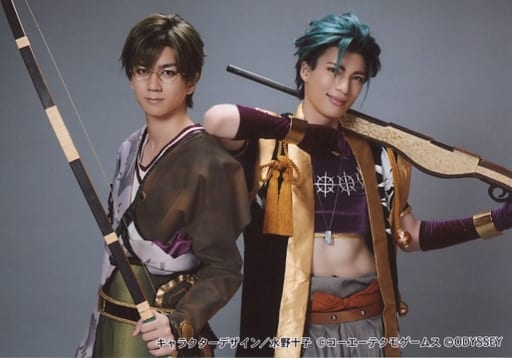 Yuhei Chiwata (Yuzuru Arikawa), Kiuma (Kagetoki KAJIWARA) / Yokogata ...