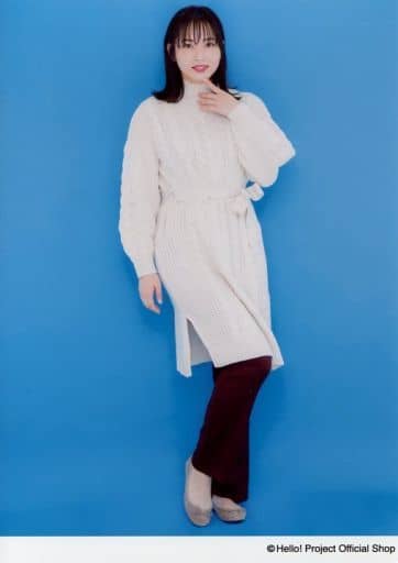 Hello! Project / Maasa Sudo / Body, Left Hand Chin, Background Blue, 2L ...