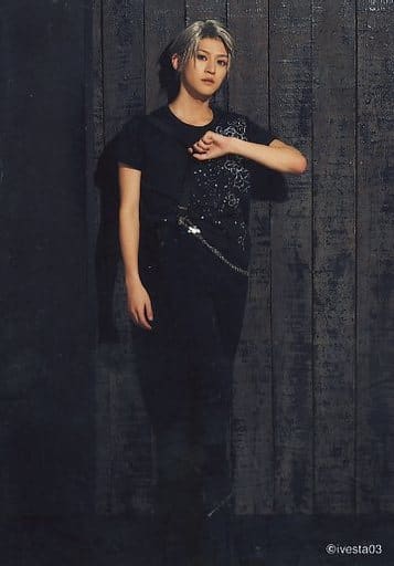 Shin'ichiro Ueda (Ren MUNAKATA) / Whole body / Background black ...