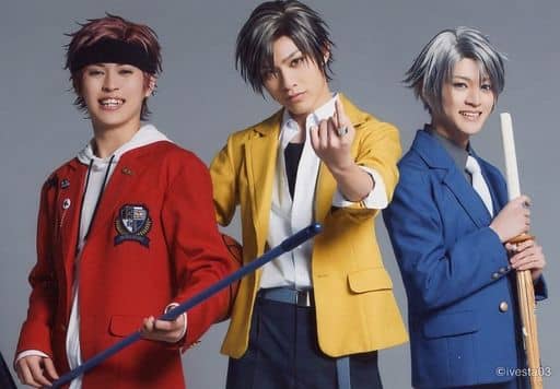 Official photo (male) / actor Chiyo YOSHIDA (Soji KAGURAZAKA), Shin'ichiro Ueda (Ren MUNAKATA ...